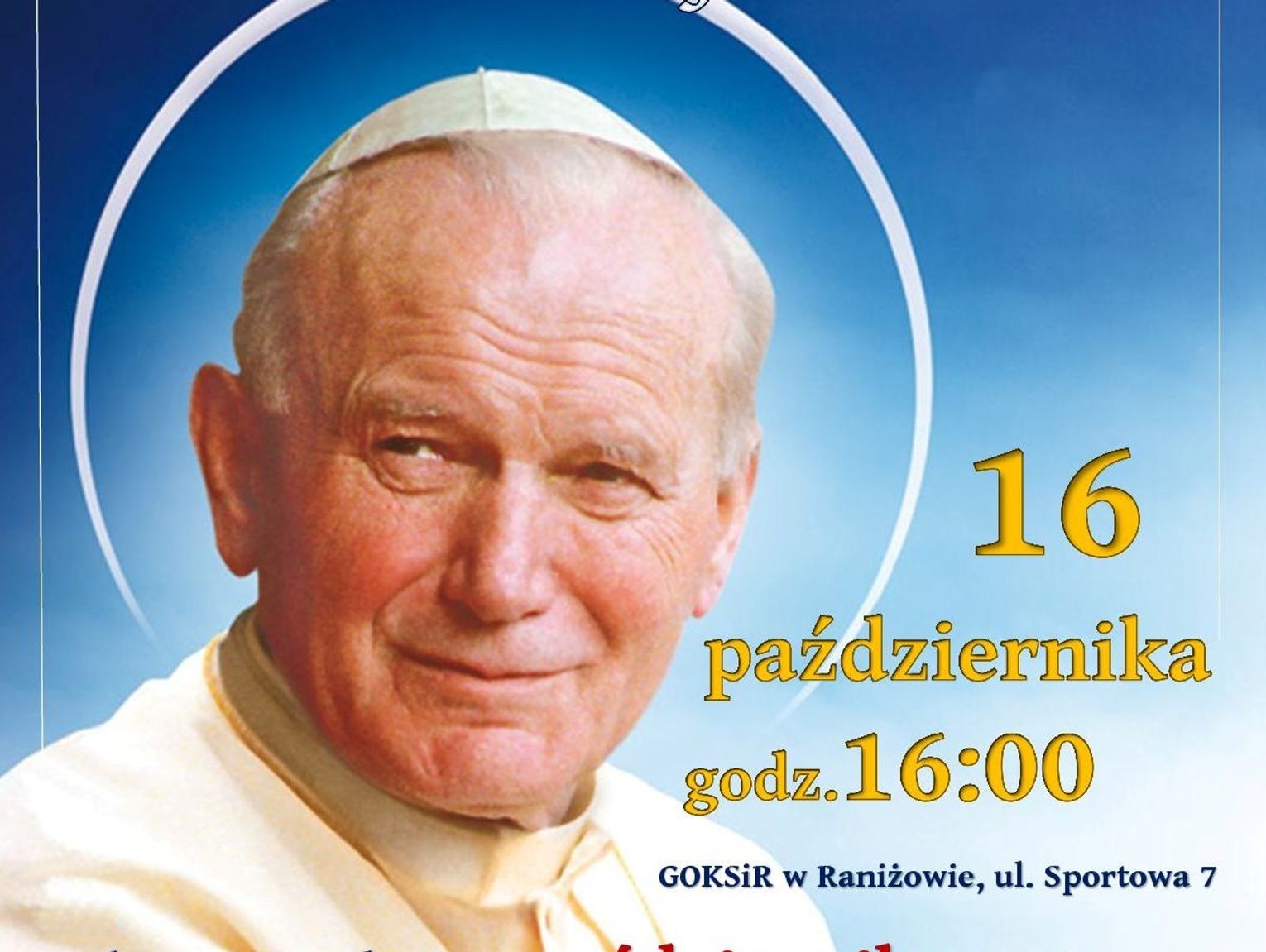 GOKSiR w Raniżowie zaprasza na VI Międzygminny Konkurs Wiedzy o św ...